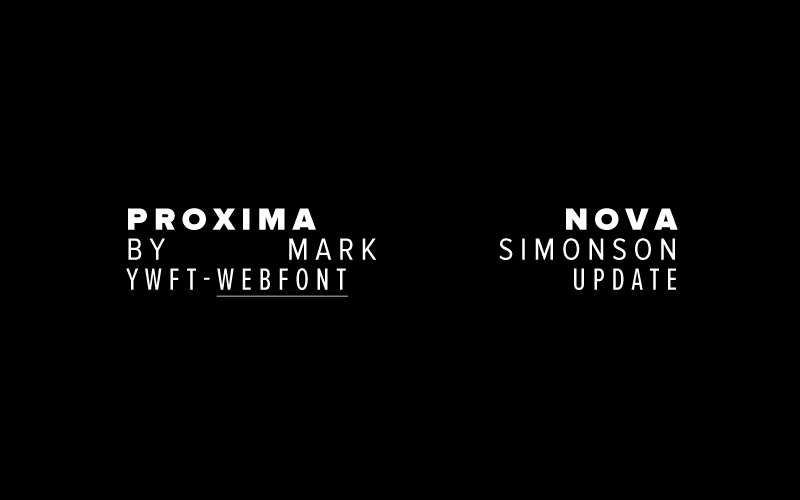 Proxima Nova Font Why Does Everything Online Look The Same?