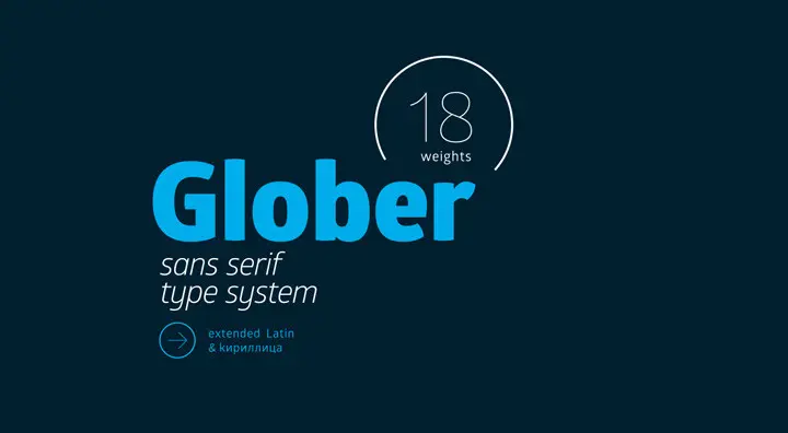 Glober Font - YouWorkForThem