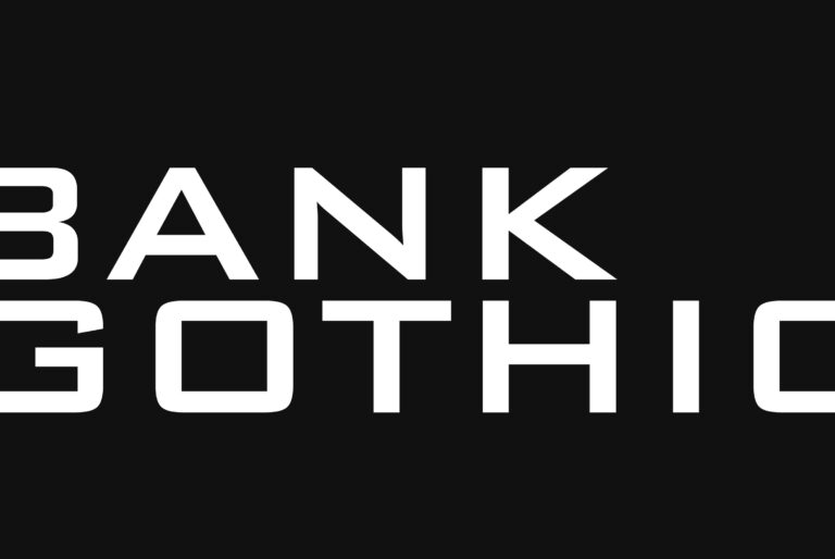 Bank Gothic and Its Modern Alternatives – YouWorkForThem Blog