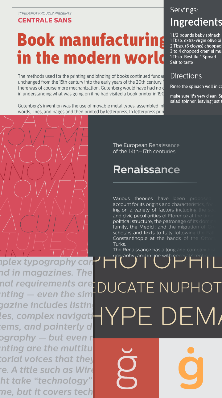 Centrale Sans Condensed Font - YouWorkForThem