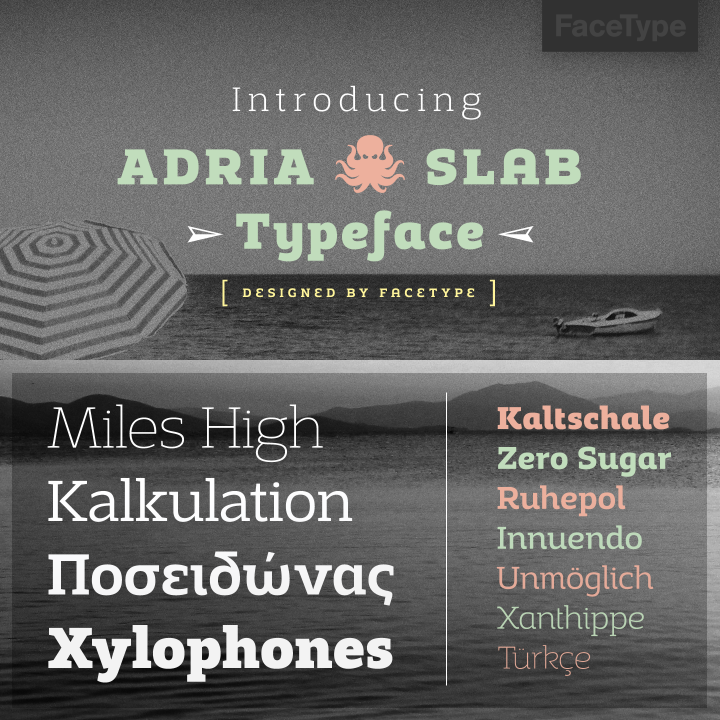Adria Slab Font - YouWorkForThem