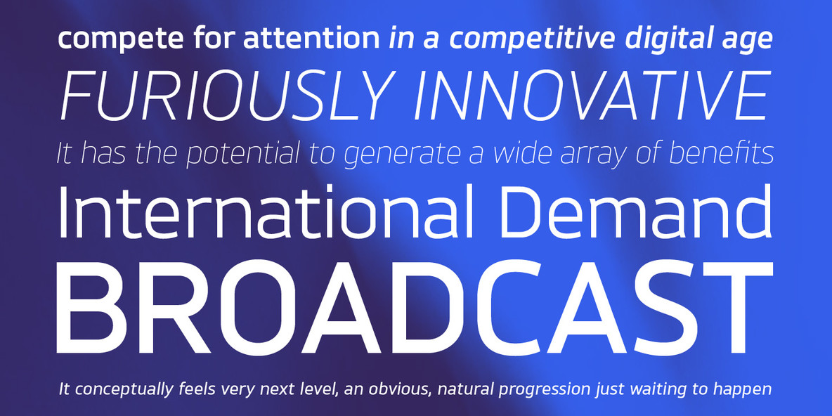 Brokman Font by The Northern Block