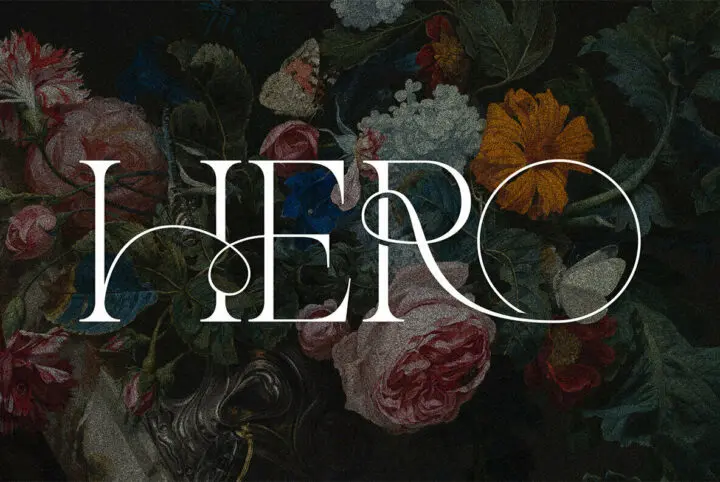 Lovers SVG Serif Font with Extras - YouWorkForThem