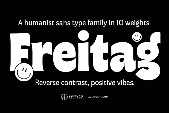 Freitag Font - YouWorkForThem